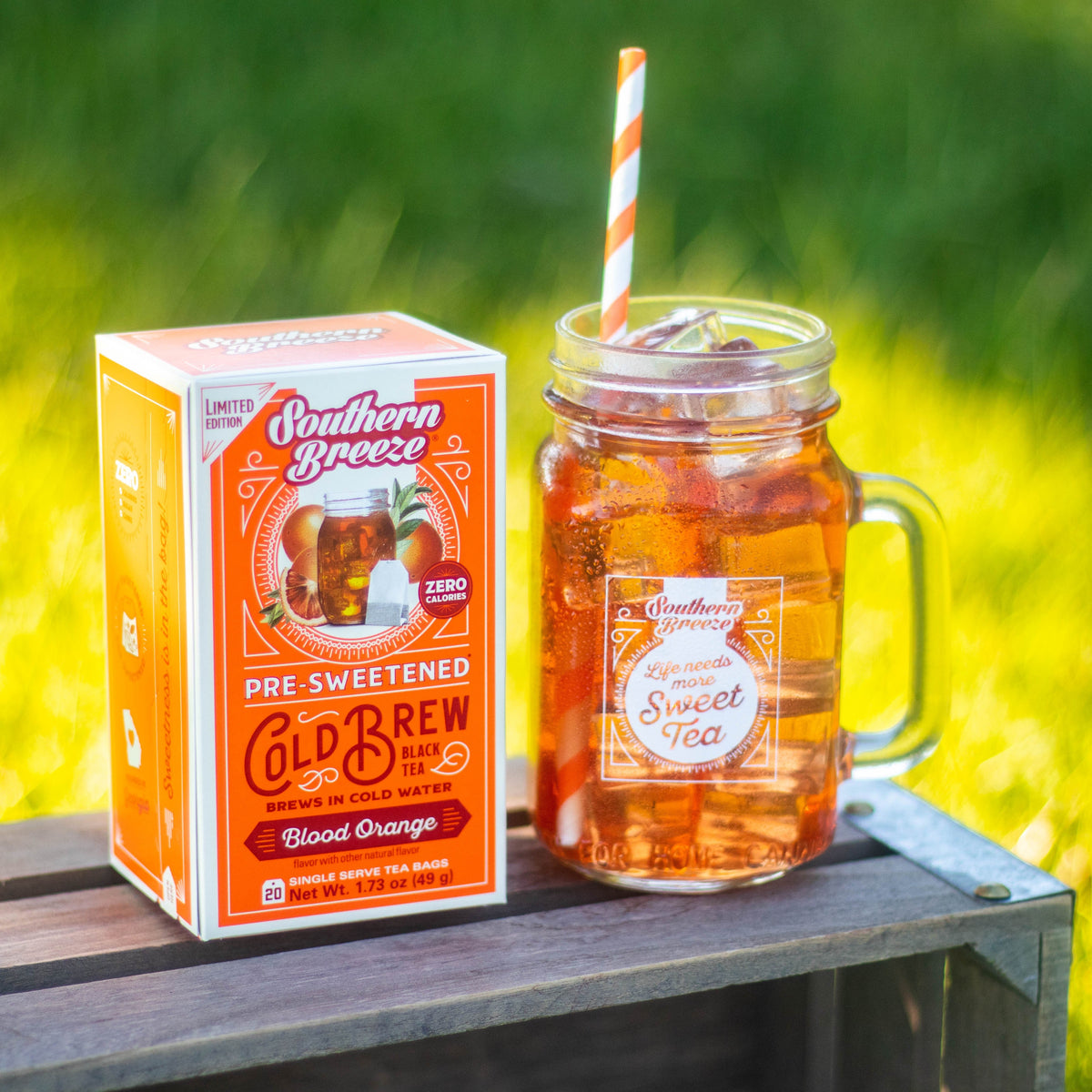 Blood Orange Iced Tea