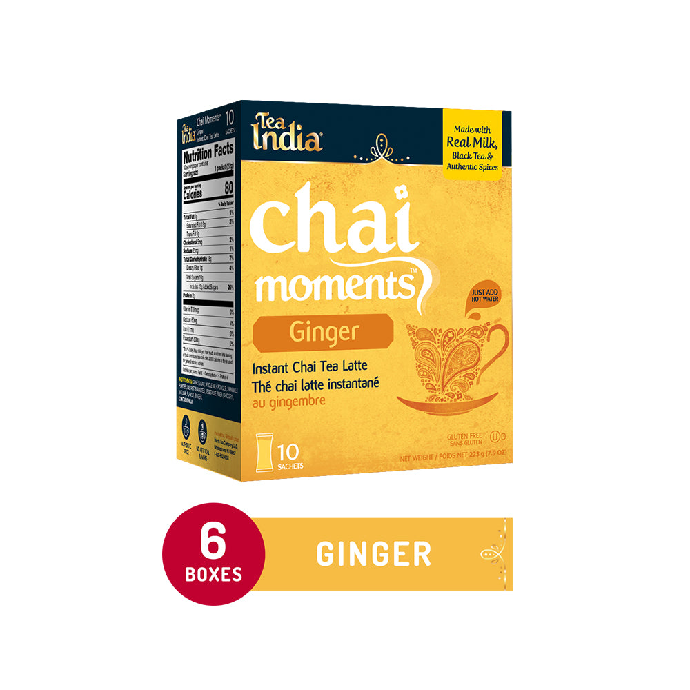 Chai Moments Ginger 10 Ct/6 Pk